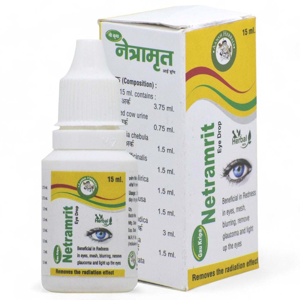 Eye Drop for Dry Eyes - Netra Amrit Ayurvedic Eye Drops 15 ML ...